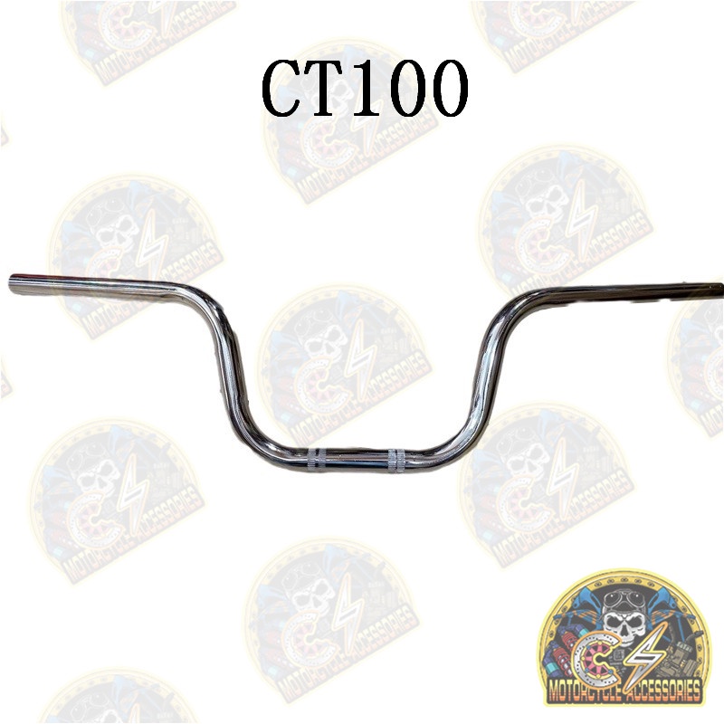 CS Motorcycle stainless handle bar for ct100/bajaj | Shopee Philippines