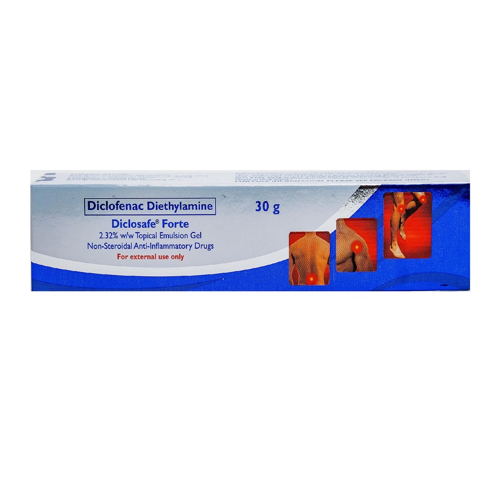 DICLOSAFE Forte Topical Emulsion Gel 30g | Shopee Philippines