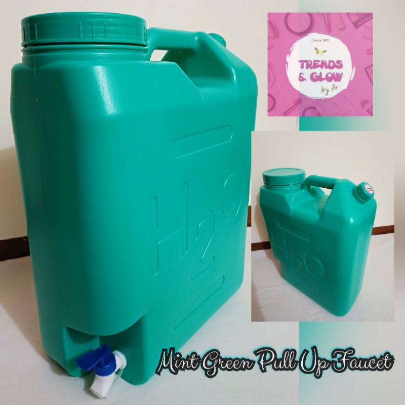 COLORED Gallon Container 20Liters/5Gallon Size /Mineral Water Container ...