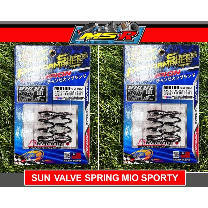 SUN VALVE SPRING for YAMAHA MIO SPORTY 5TURNS 2.8*22.9*5N*36.8L ...