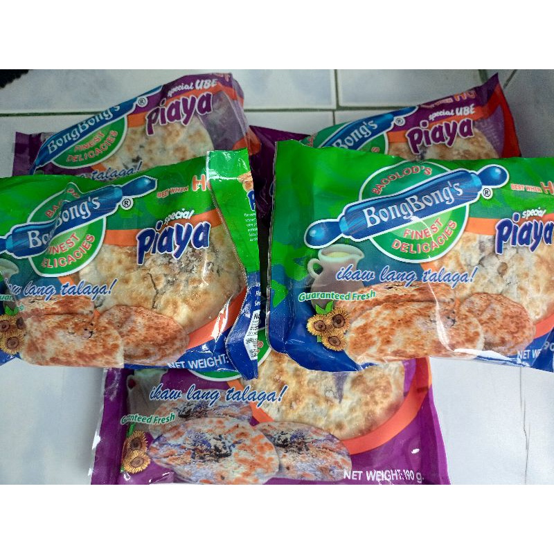 BONGBONG'S PIAYA 190G (Plain and Ube) | Shopee Philippines