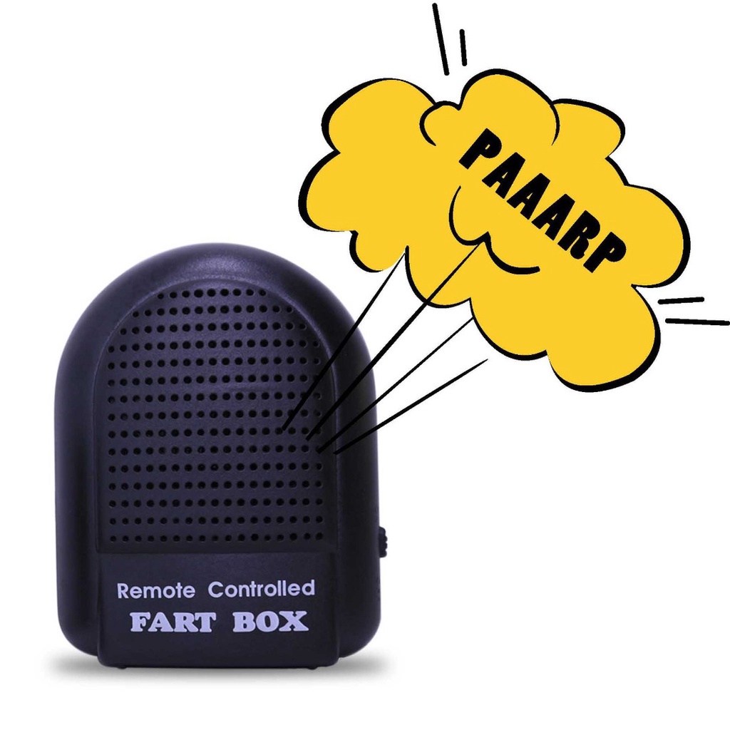 Remote Controlled Electronic Fart Box Farting Sound Family Fun Prank ...