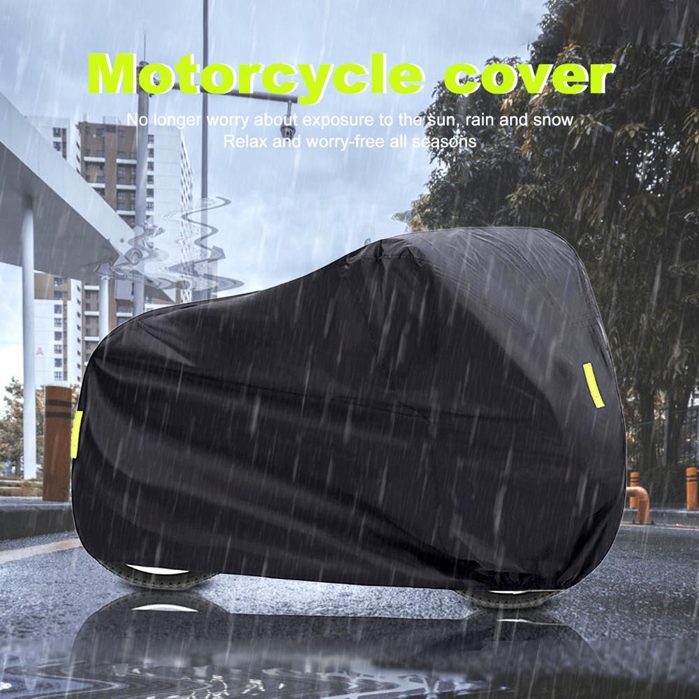 Space Saving Eleastic Hem Motorcycle Cover Super Large Uv Protection ...