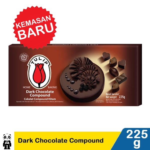 Tulip Dark Chocolate Compound 225g Chocolate DCC Chocolate Compound ...