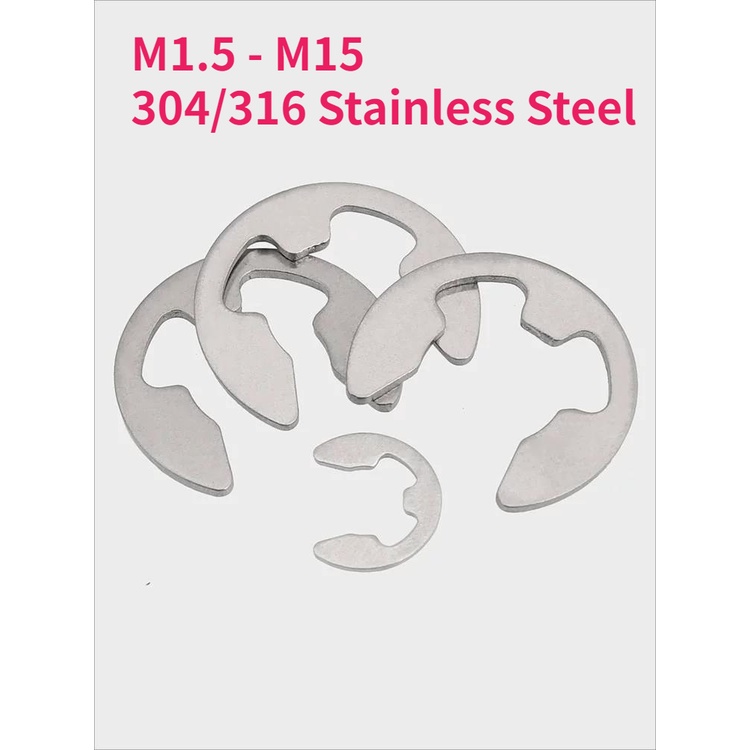 M1.5 M2 M2.5 M3 M3.5 M4 M5 M6 M7 M8 M9 M10 M12 M15 GB896 304/316 Stainless Steel Shaft External ...