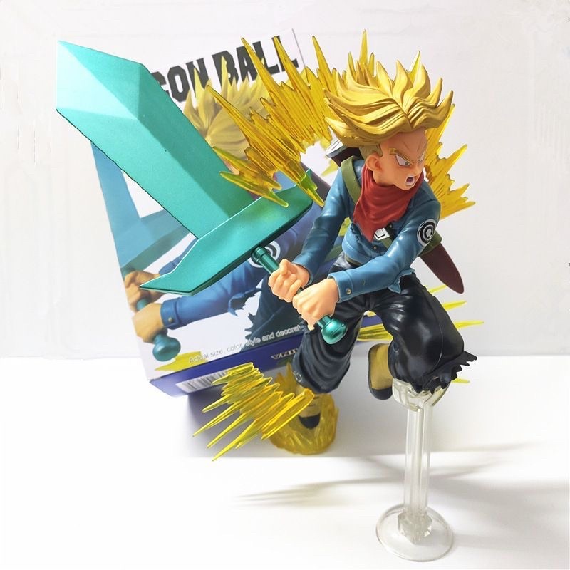 Dragon Ball Trunks with special effects hand action model | Shopee ...