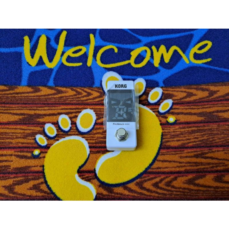 Korg Pitchblack PB-Mini Floor Pedal Tuner - White Brand New ( No Box ...