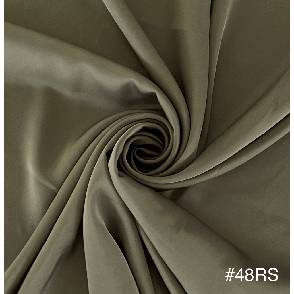 KOREAN LUXURY SILK FLOWY FABRIC / TELA 60" FOR GOWNS DRESS TOPS PANTS ...