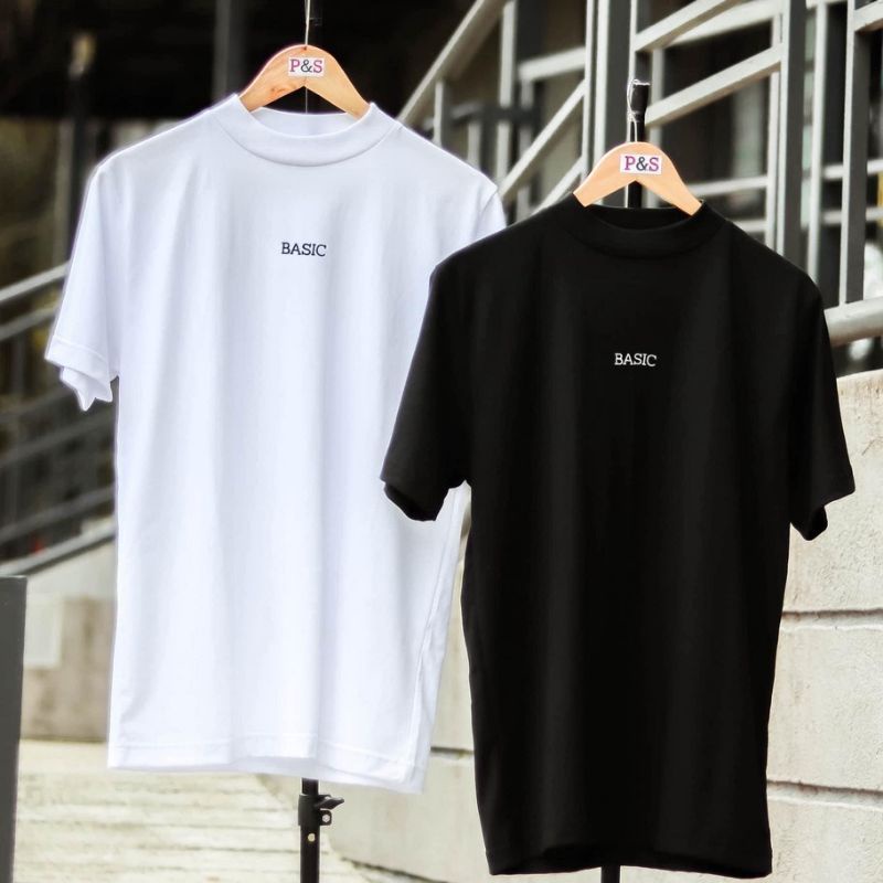 BASIC Minimalist Design For Men And Women Quality shirt | Shopee ...