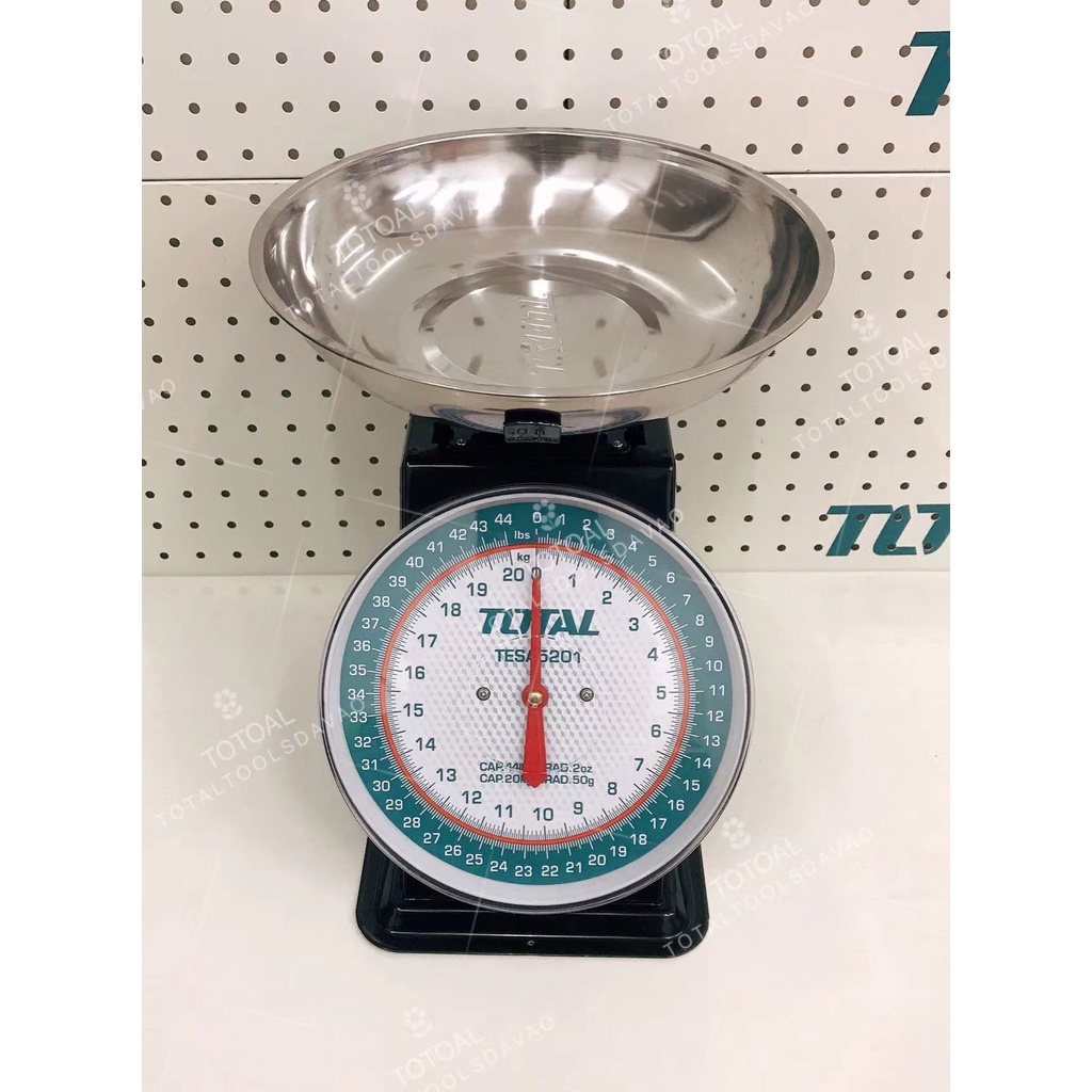 TOTAL Spring scale 20kg TESA5201 | Shopee Philippines