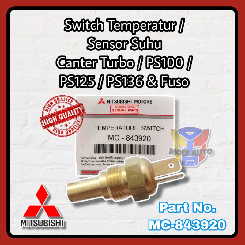 Temperature Switch/Temperature Sensor/Heat Canter L300 Fuso Horse ...