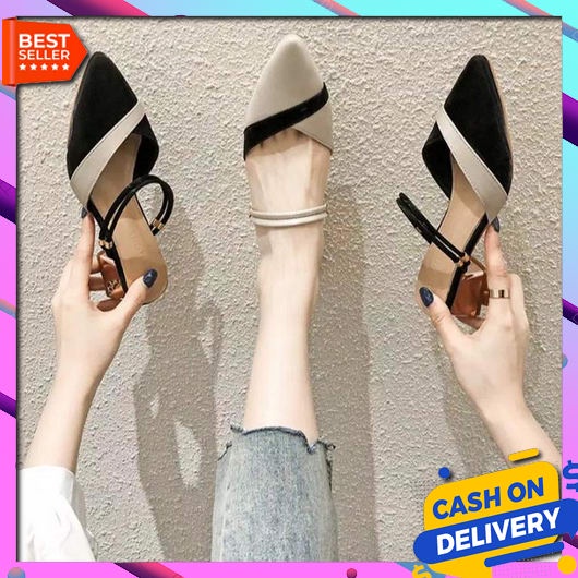 Women's Shoes High Heels Original Hells Kekinian Hils Women Mu Heels ...
