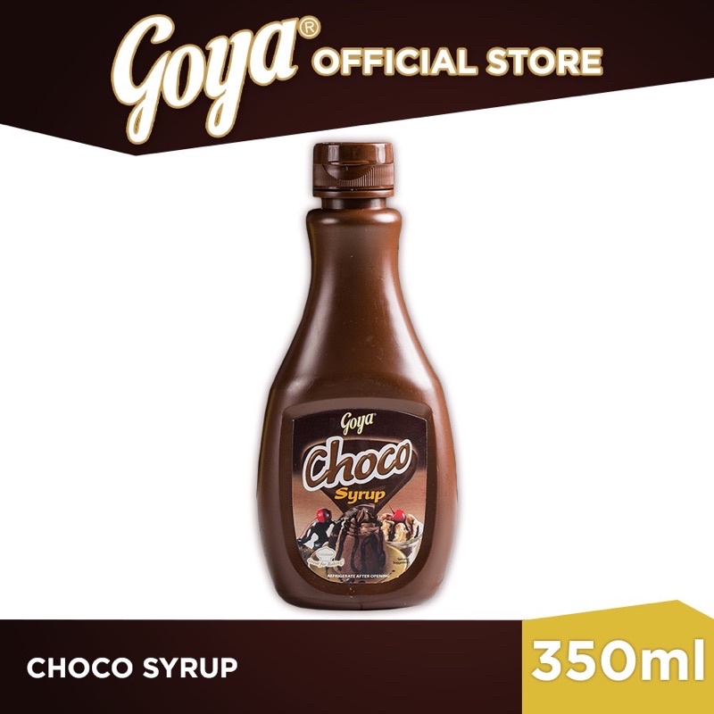 ★Goya Chocolate Syrup Syrup in 350ml Bottle (Limited Edition)★ | Shopee ...