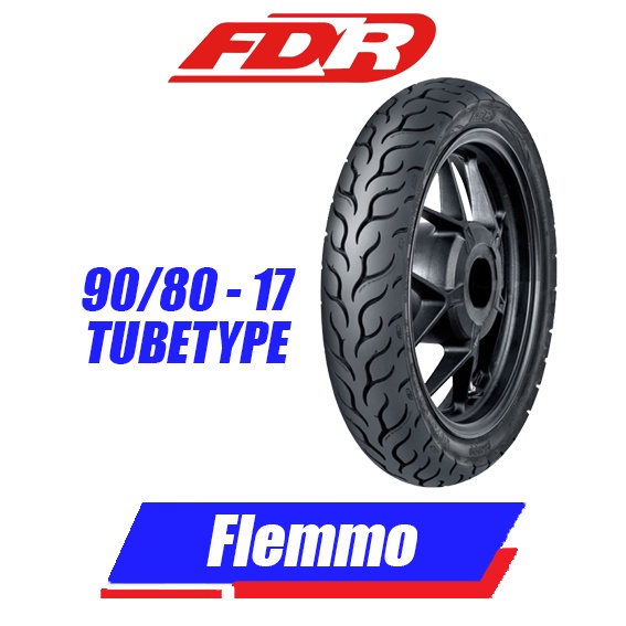 Tire FDR Flemmo 90 80 17 Tubetype motor Duck force vega Raider | Shopee ...