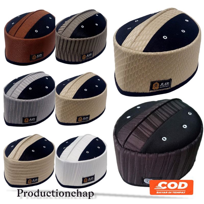 (RETAIL) ASSAGOFAH TURKY AL ZIE CONBINASI PREMIUM SONGKOK CAP | Shopee Philippines