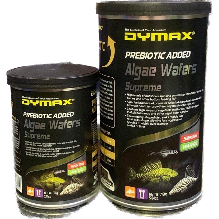 Dymax Algae Wafers Supreme 60g 160g | Shopee Philippines