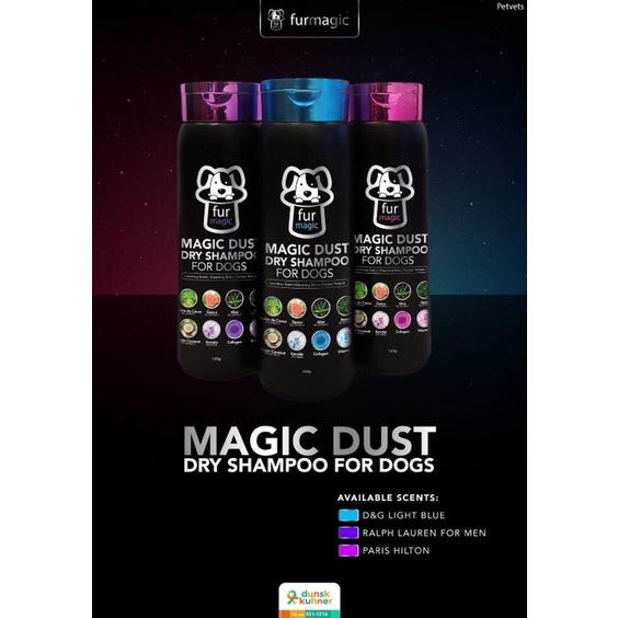 Fur Magic - Magic Dust Dry shampoo for dogs | Shopee Philippines