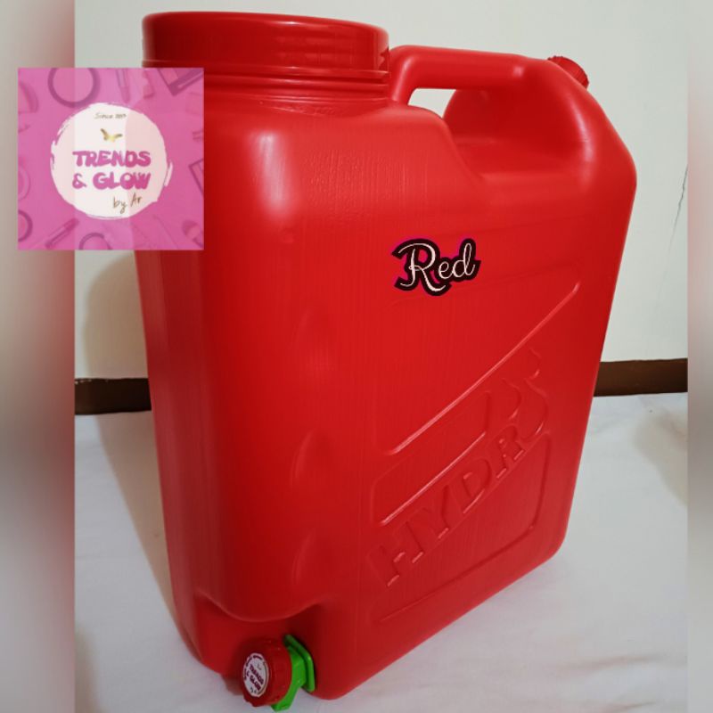 COLORED Gallon Container 20Liters/5Gallon Size /Mineral Water Container ...
