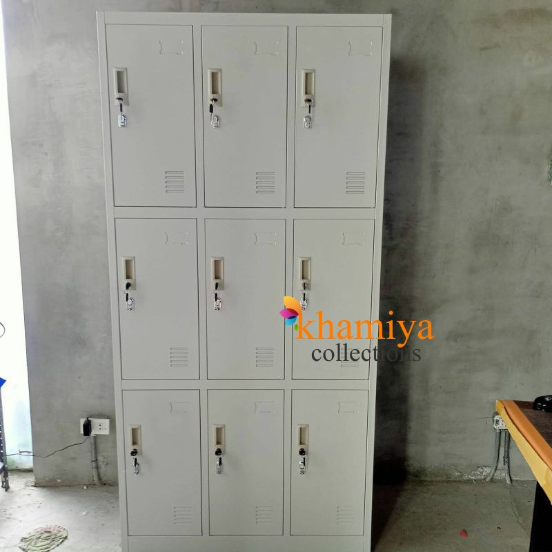 Metal Locker with keylock & padlock (Doors 2D,6D,9D,12D,15D,18D,24D,50D ...
