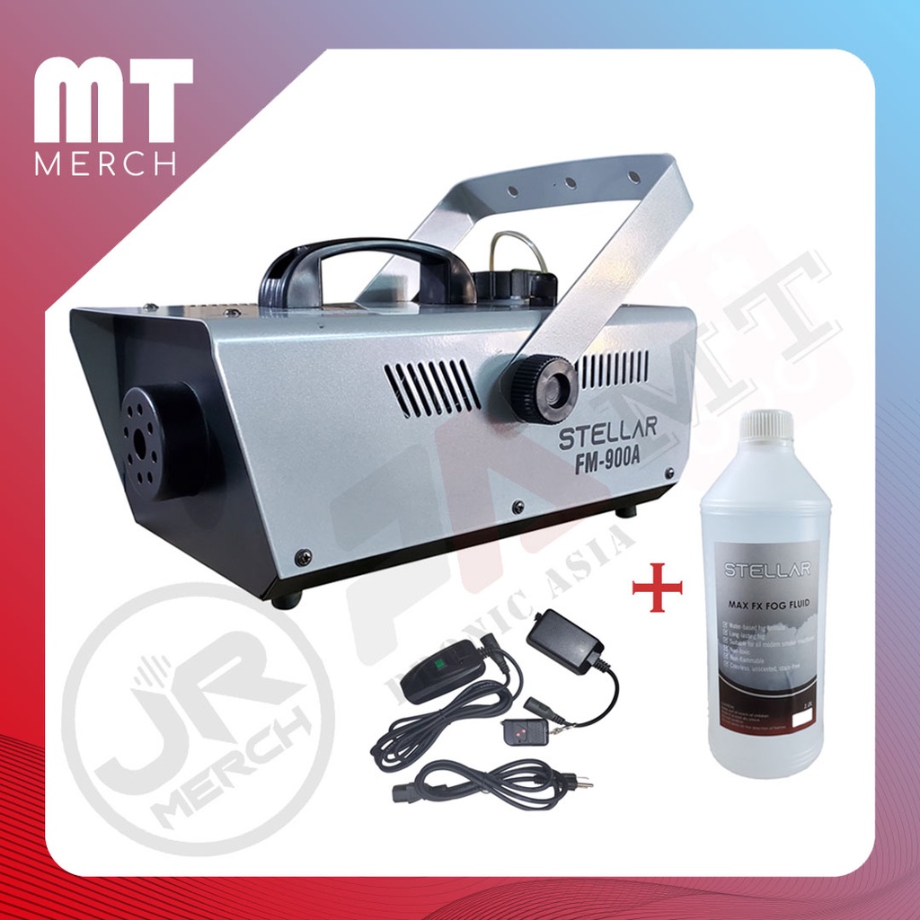 BUNDLE: 1pc. Stellar 900 watts Fog Machine + 1pc. 1 Liter Fog Liquid ...