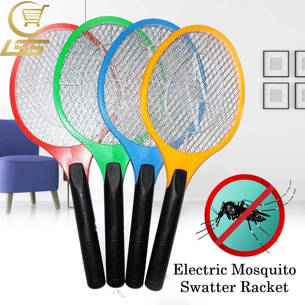 Efeq Rechargeable Mosquito Hitting Swatter Killer Swatter Racket ...