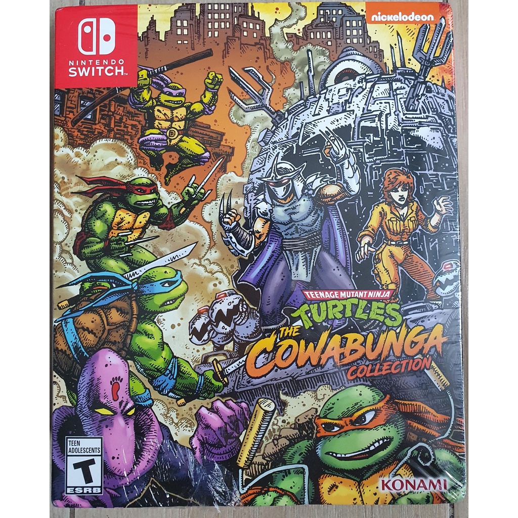 Nintendo Switch Teenage Mutant Ninja Turtles Cowabunga Collection ...