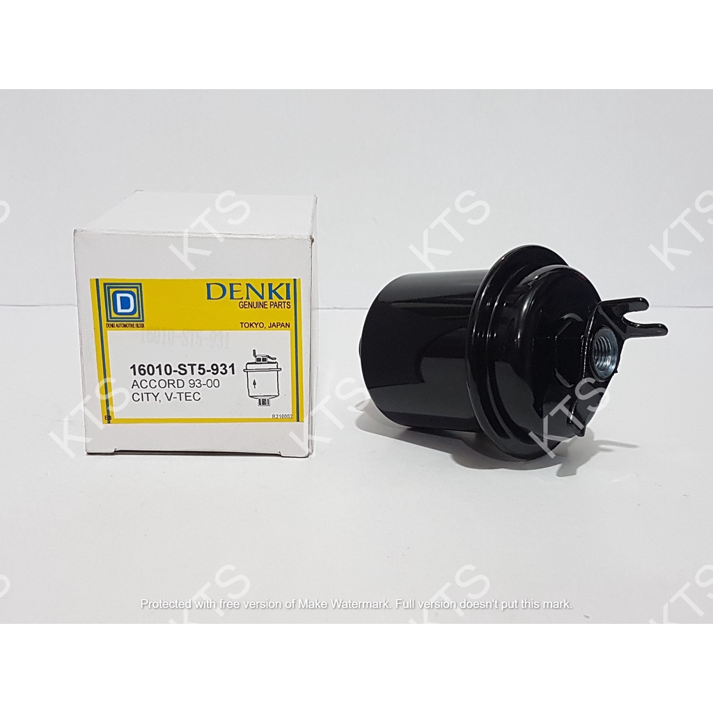 FUEL FILTER (METAL TYPE) 16010-ST5-931 HONDA ACCORD, CITY, VTEC 93-00 ...