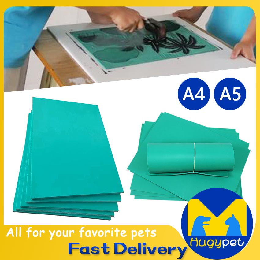 A4/A5 Engraving Pad Oil Abrasion Resistance Precise Rubber Sheet Pad For Laser Engraving Machine ...