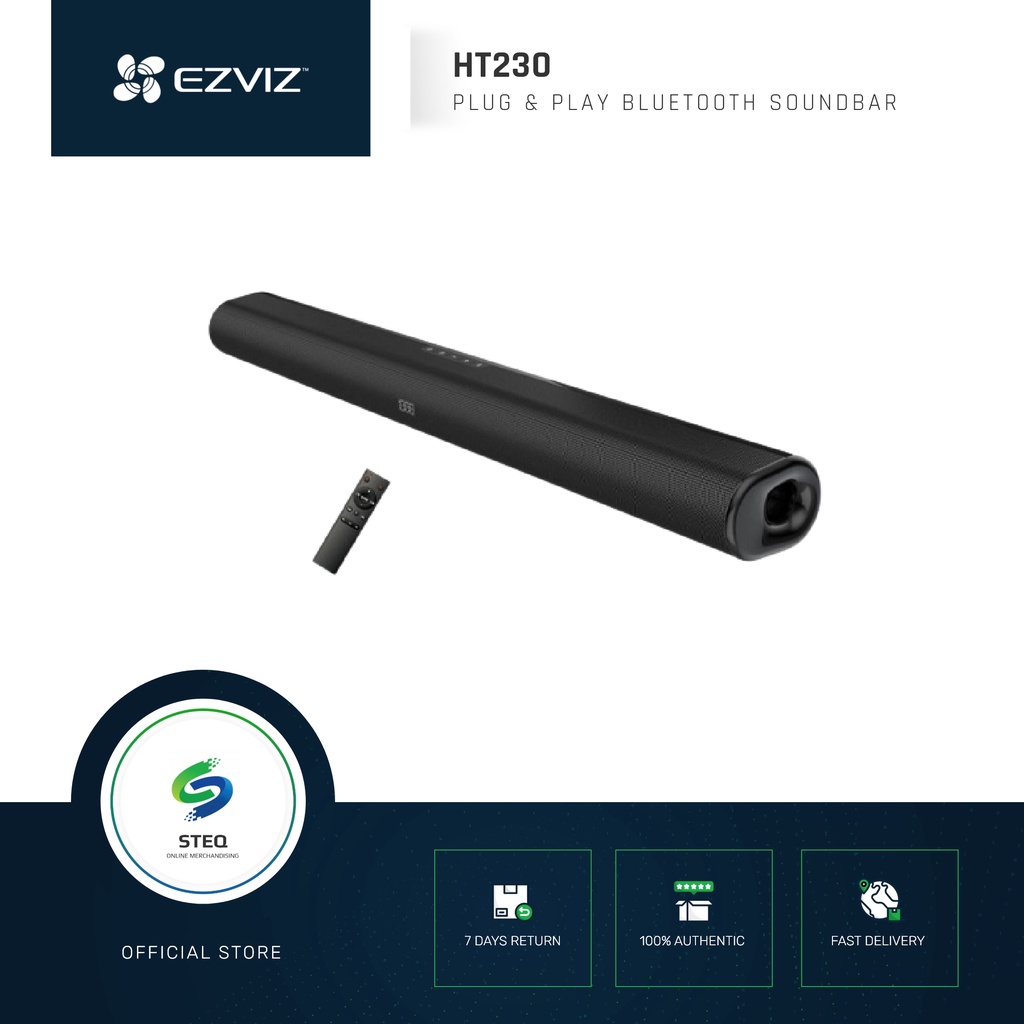 STEQ F&D HT230 Sound Bar (Black) | Shopee Philippines