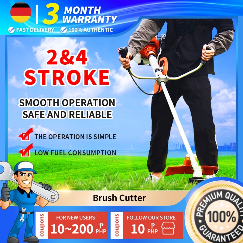 HONDA Type 4 Stroke Grass Trimmer 35CC Brush Cutter Tiller Attachment ...