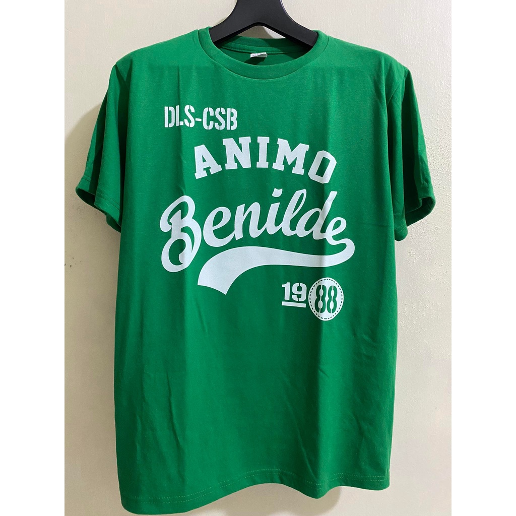 FANATICO NCAA College of St. Benilde Shirt CSB Animo Benilde Shirts La ...