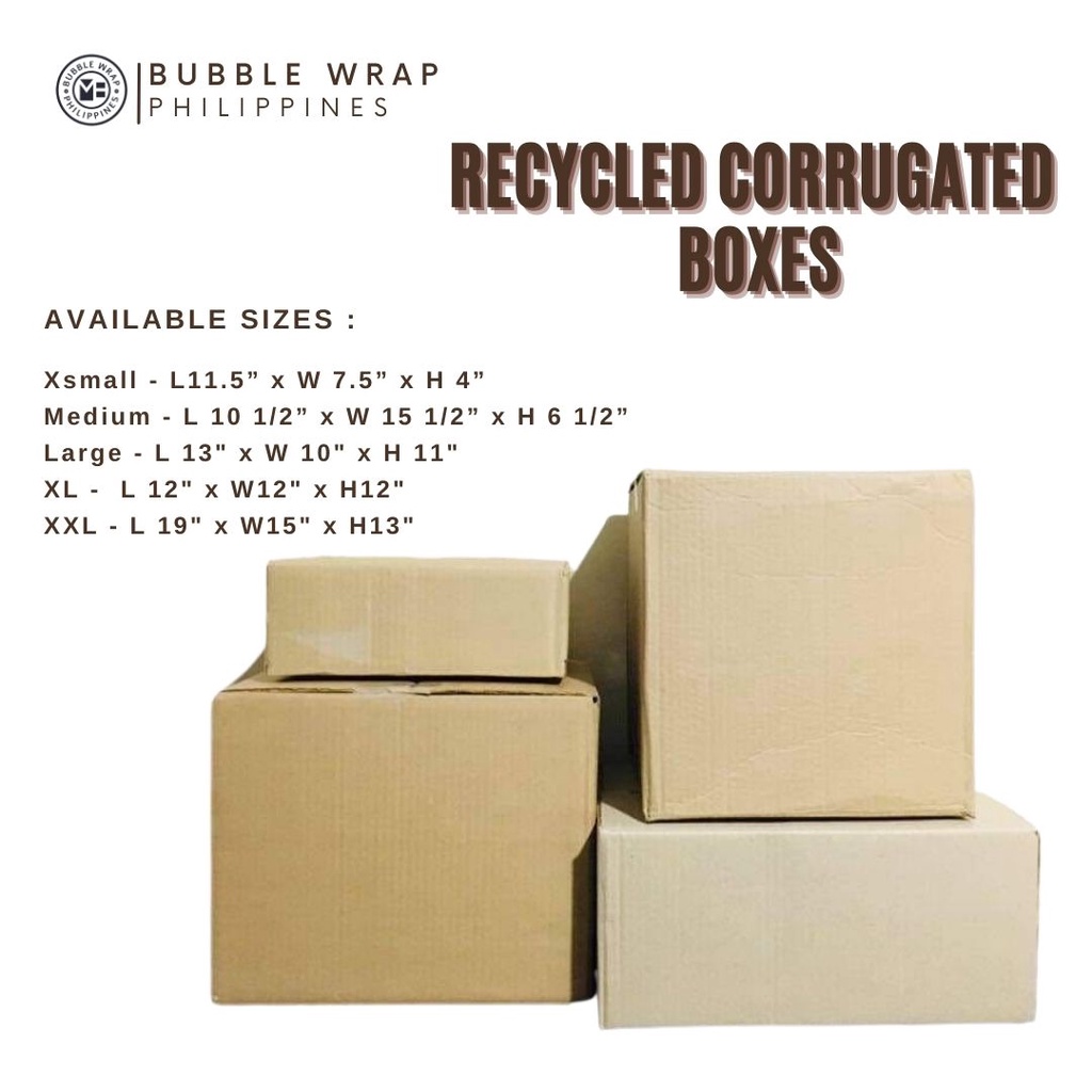 ON HAND Corrugated Carton Boxes | Shopee Philippines