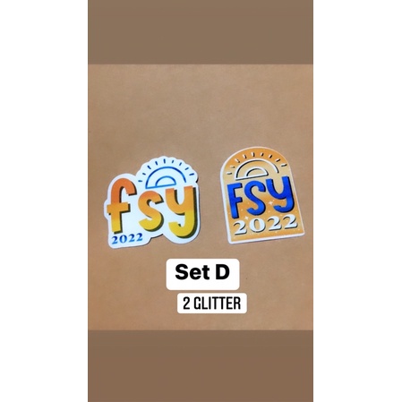 LDS merch: FSY 2022 Vinyl Sticker Pack Tumbler Stickers Waterproof ...