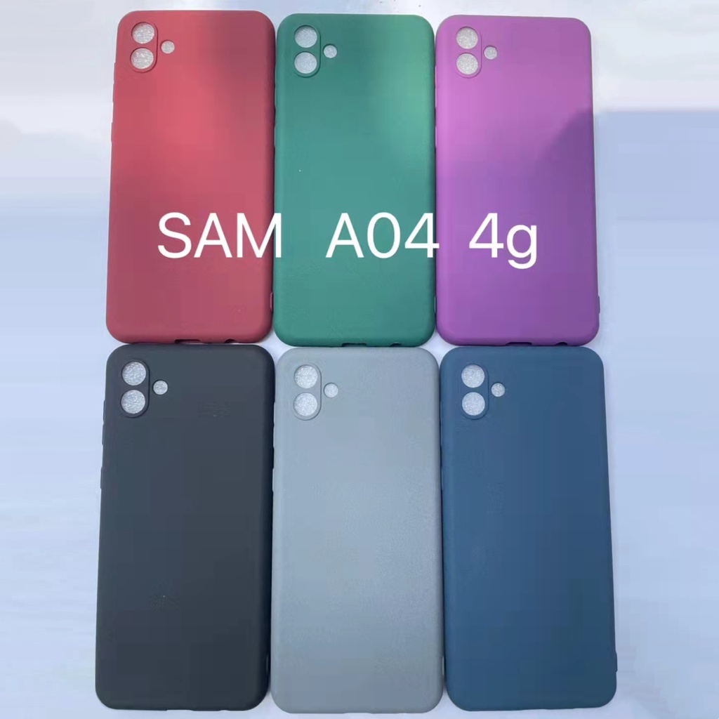 Phone Case For Samsung Galaxy A04 4G Matte Rock Sand Casing Soft Ultra ...