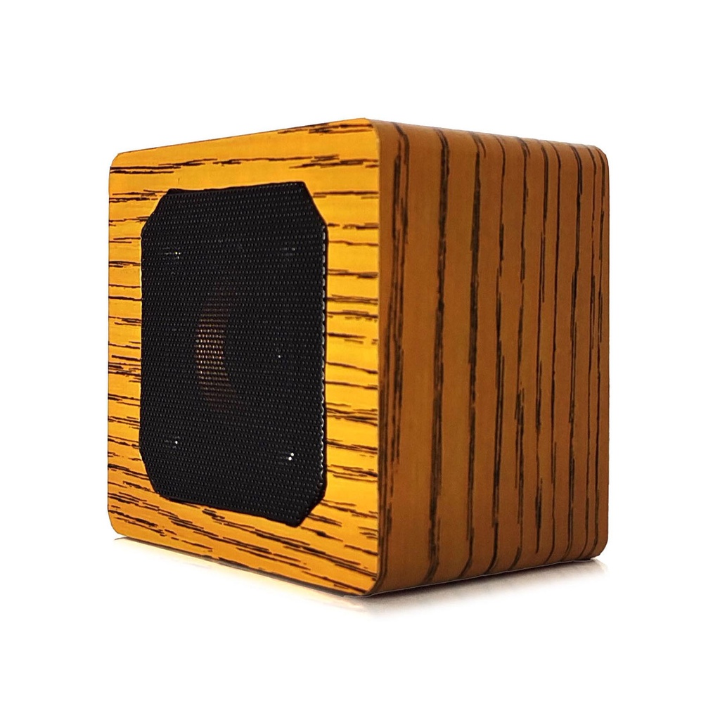 S12 Vintage Wood Mini Portable Square Bluetooth Speaker Desktop ...