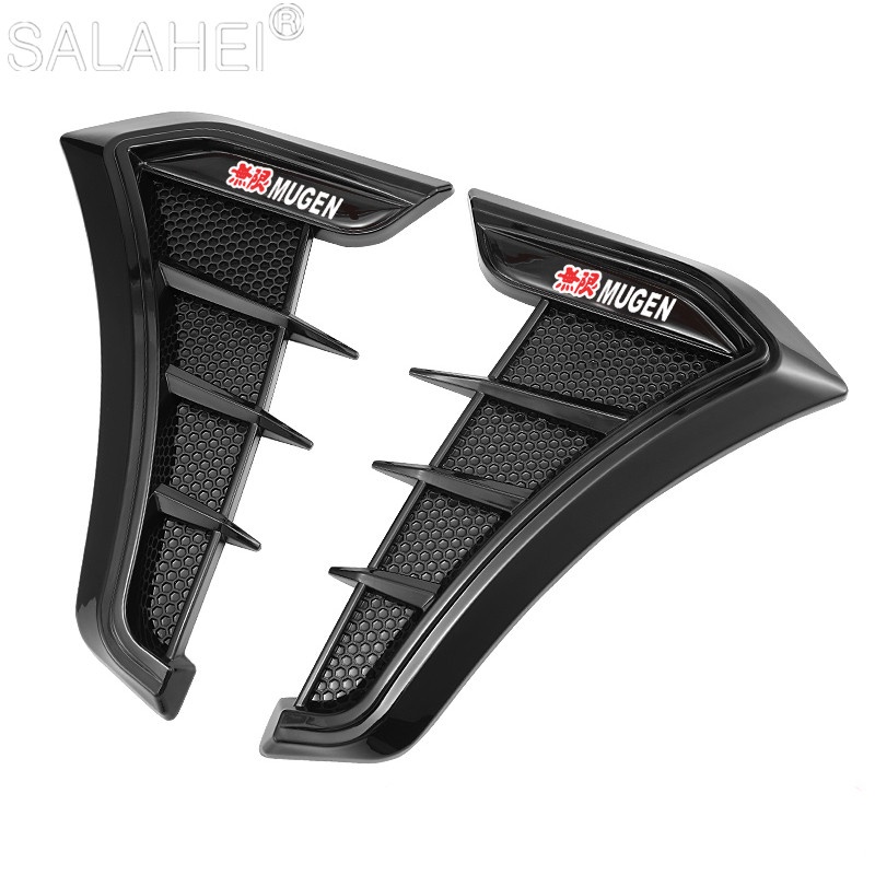 2PCS Car Exterior Side Body Fender Stickers Modified For Honda Civic ...