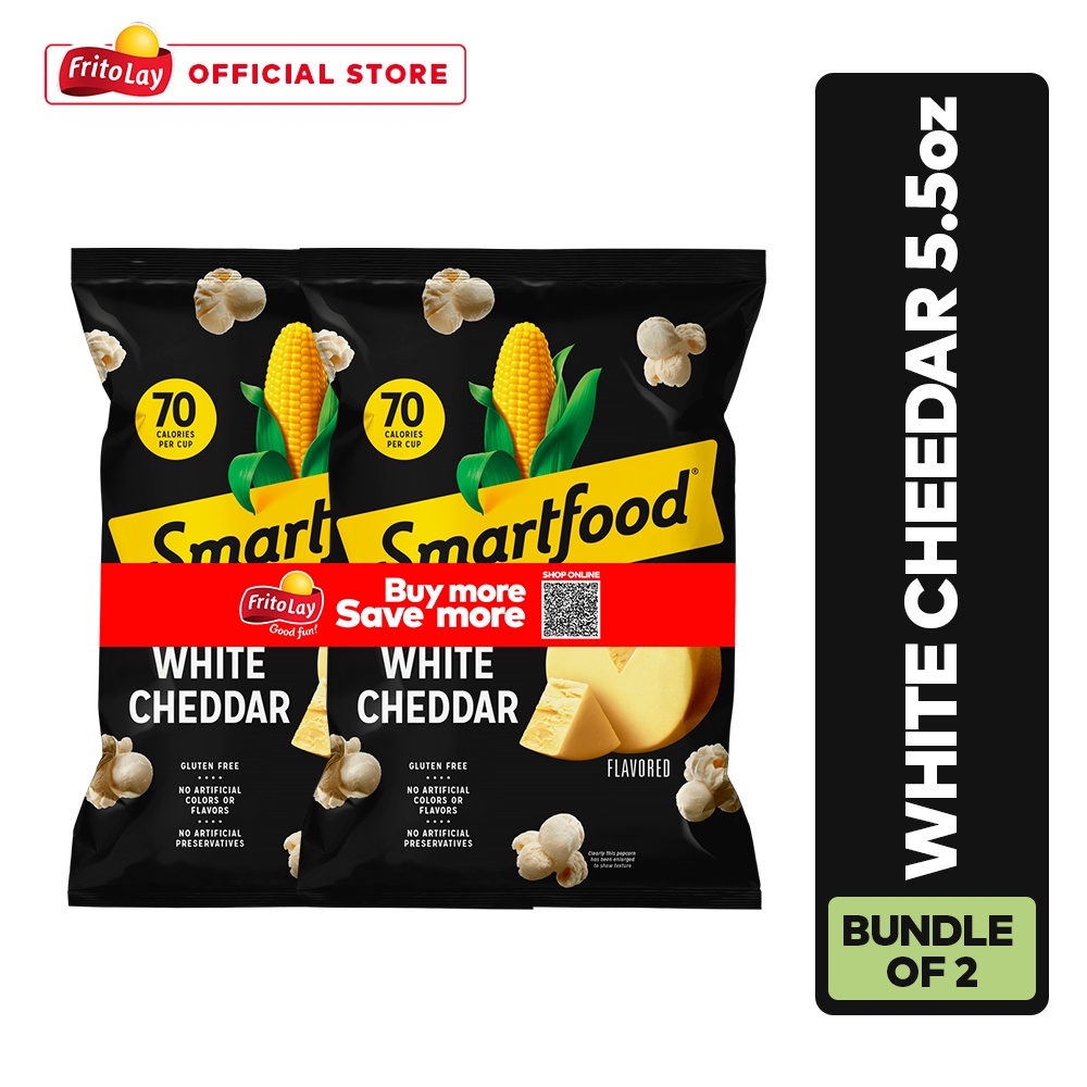 Smartfood White Cheddar Popcorn 5.5oz (Bundle of 2) | Shopee Philippines