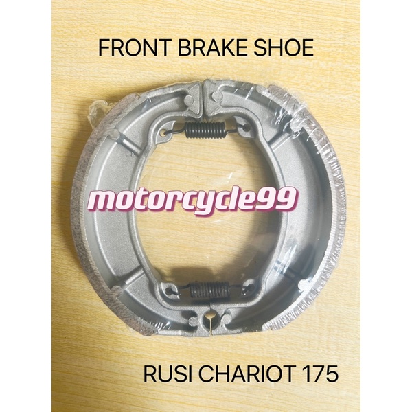 RUSI CHARIOT 175 FRONT BRAKE SHOE | Shopee Philippines