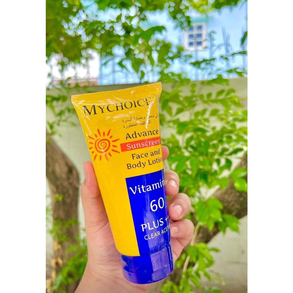 Authentic My Choice Advance Sunscreen Face and Body | Shopee Philippines