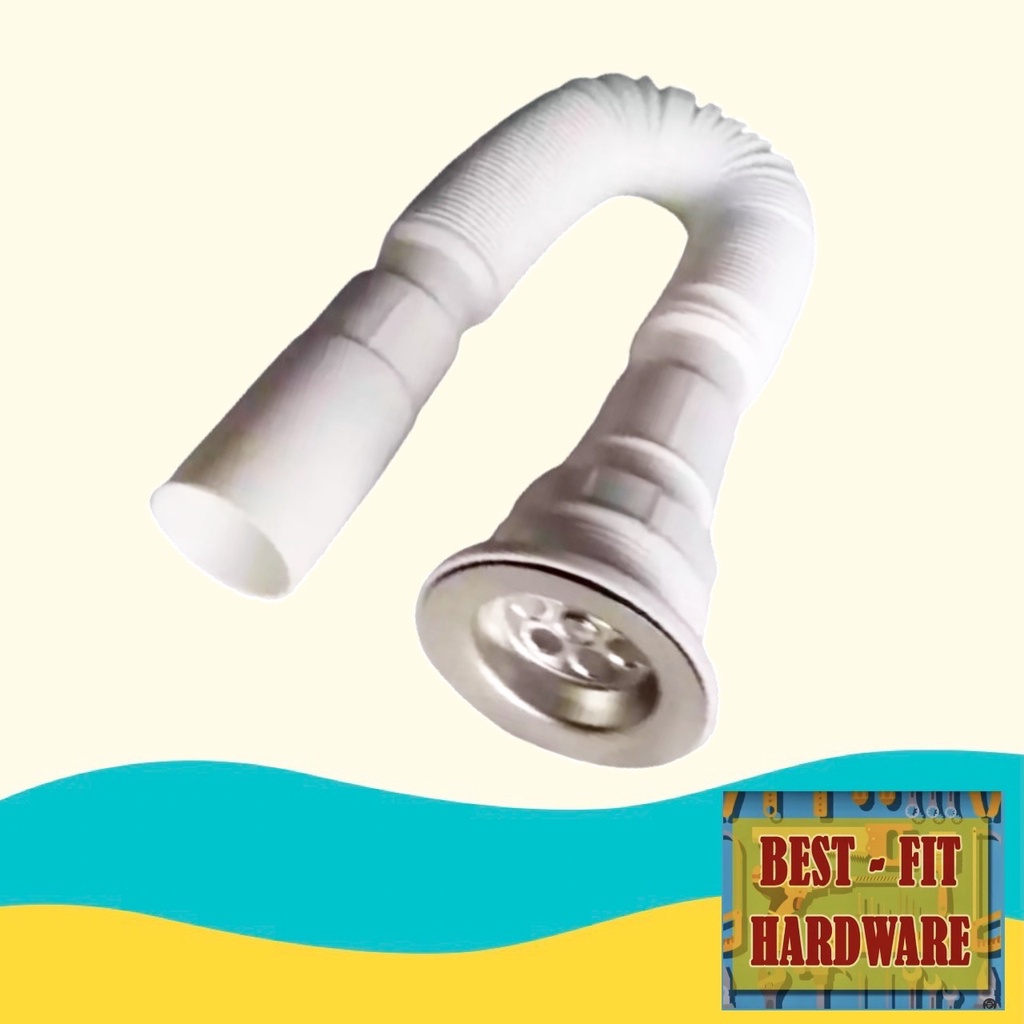 PTRAP / P-TRAP / P TRAP FLEX / FLEXIBLE PVC 1 1/4 & 1 1/2 PER PIECE ...