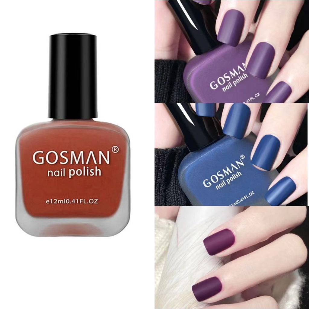GOSMAN Nail Polish 12ml manicure pedicure finger nails pedicure polish ...