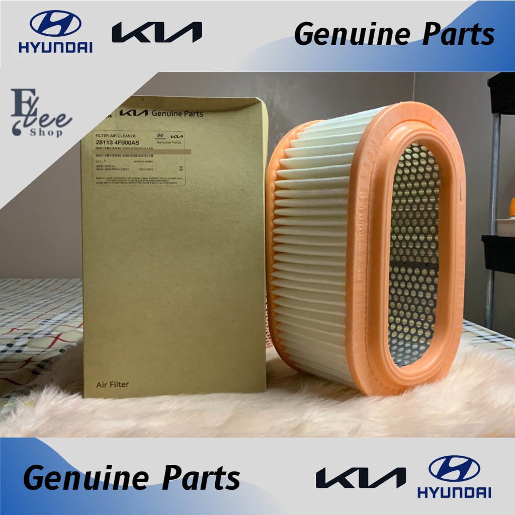 AIR FILTER 281134F000AS for H100 2010~2019 | Shopee Philippines