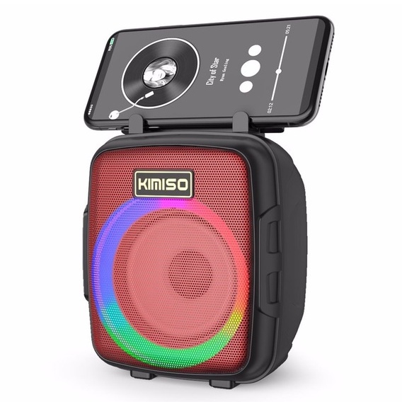 KIMISO KMS-5013 Portable Karaoke Bluetooth Speaker 3" Iinch with Phone ...