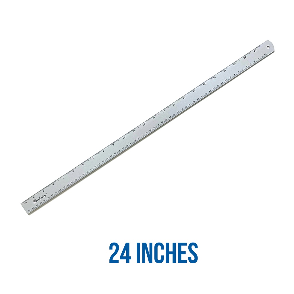 BERKELEY Aluminum Ruler (Various Sizes Available) | Shopee Philippines