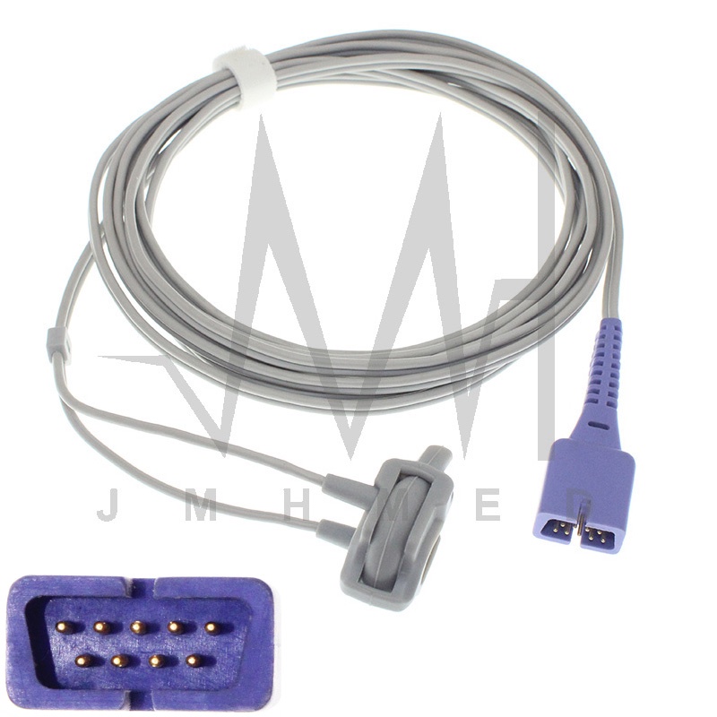 Home Monitor DS100A Spo2 Sensor Nellcor DB 9pin Oximax Cable 3m Line ...