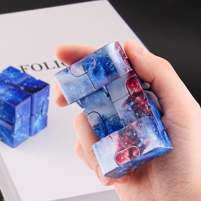 Tiktok Magic Fidget Cube Fidget toy Sensory Infinite Rubiks Cube ...