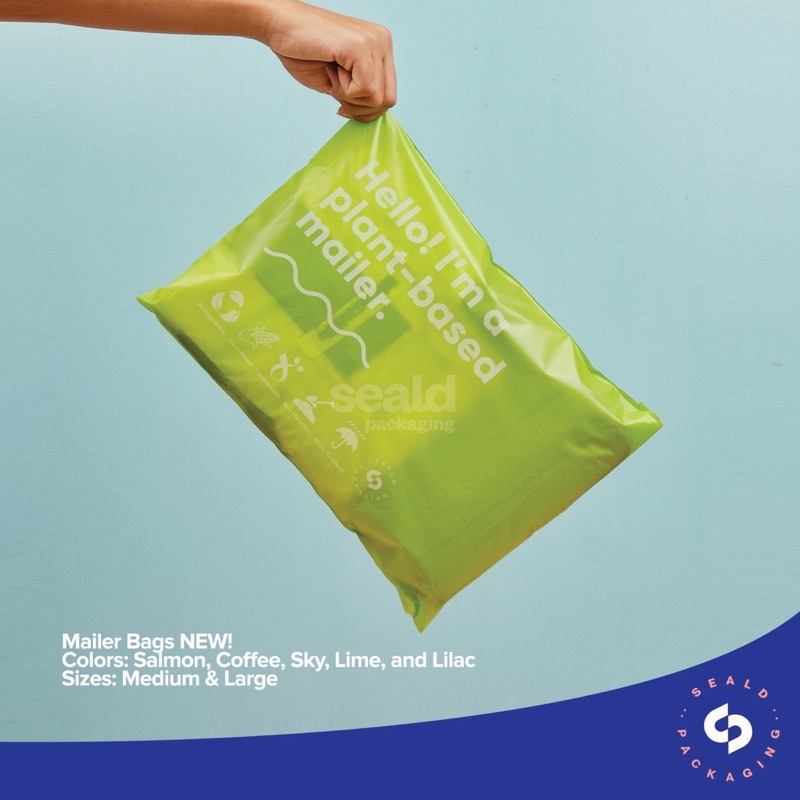 Compostable Mailer Bag Plant-Based (50pcs) | Shopee Philippines