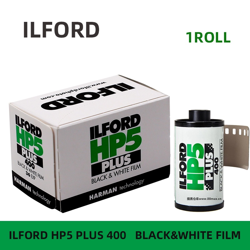 3 rolls ILFORD HP5 Plus Black and White Negative Film ISO 400 35mm Roll ...