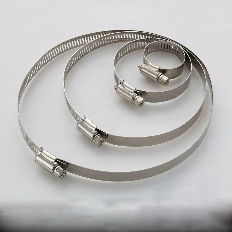 Good Quality Live Buckle 304 Stainless Steel Throat Band Cable Tie ...