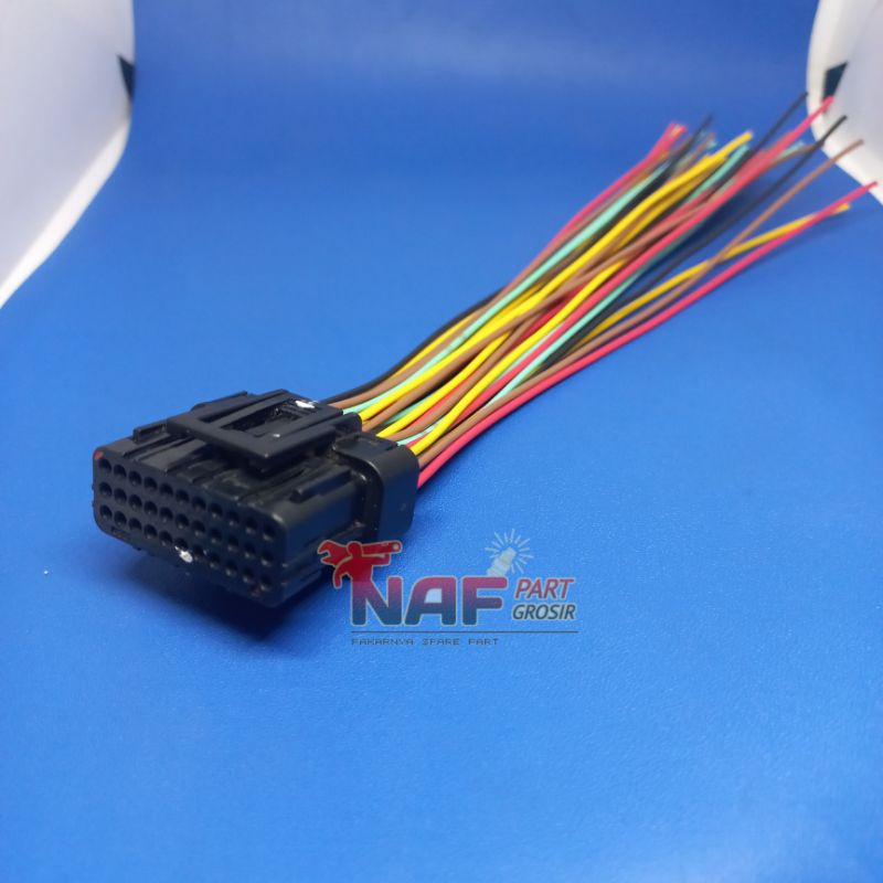 ECCU ECU CABLE SOCKET ECM PIN 33 FULL HONDA BEAT SCOOPY VARIO 110 125 ...